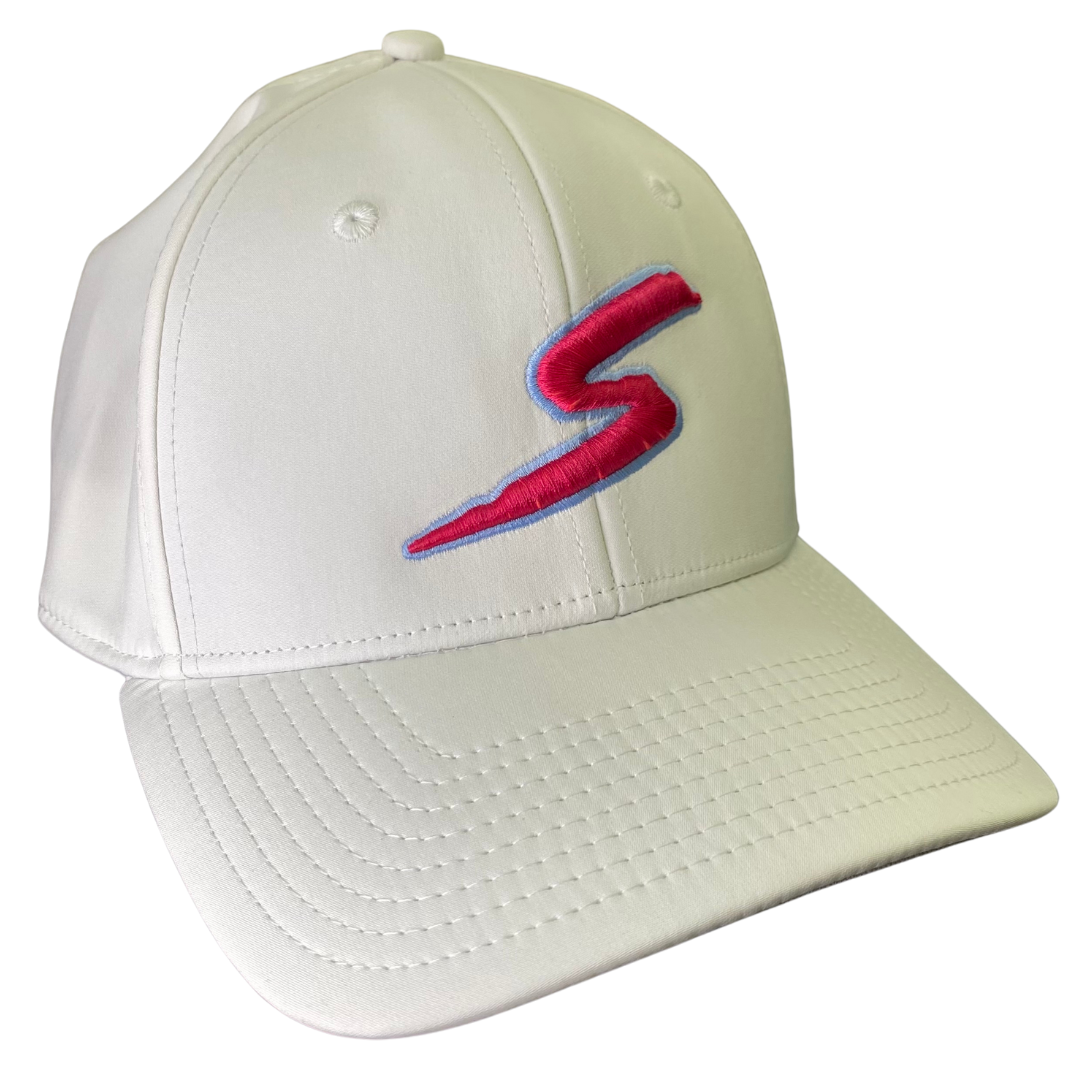 White Vice Fitted Hat – Stinger Sports