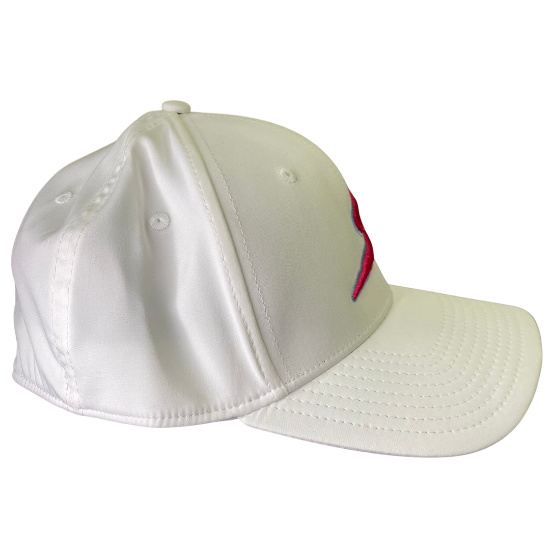 White Vice Fitted Hat – Stinger Sports