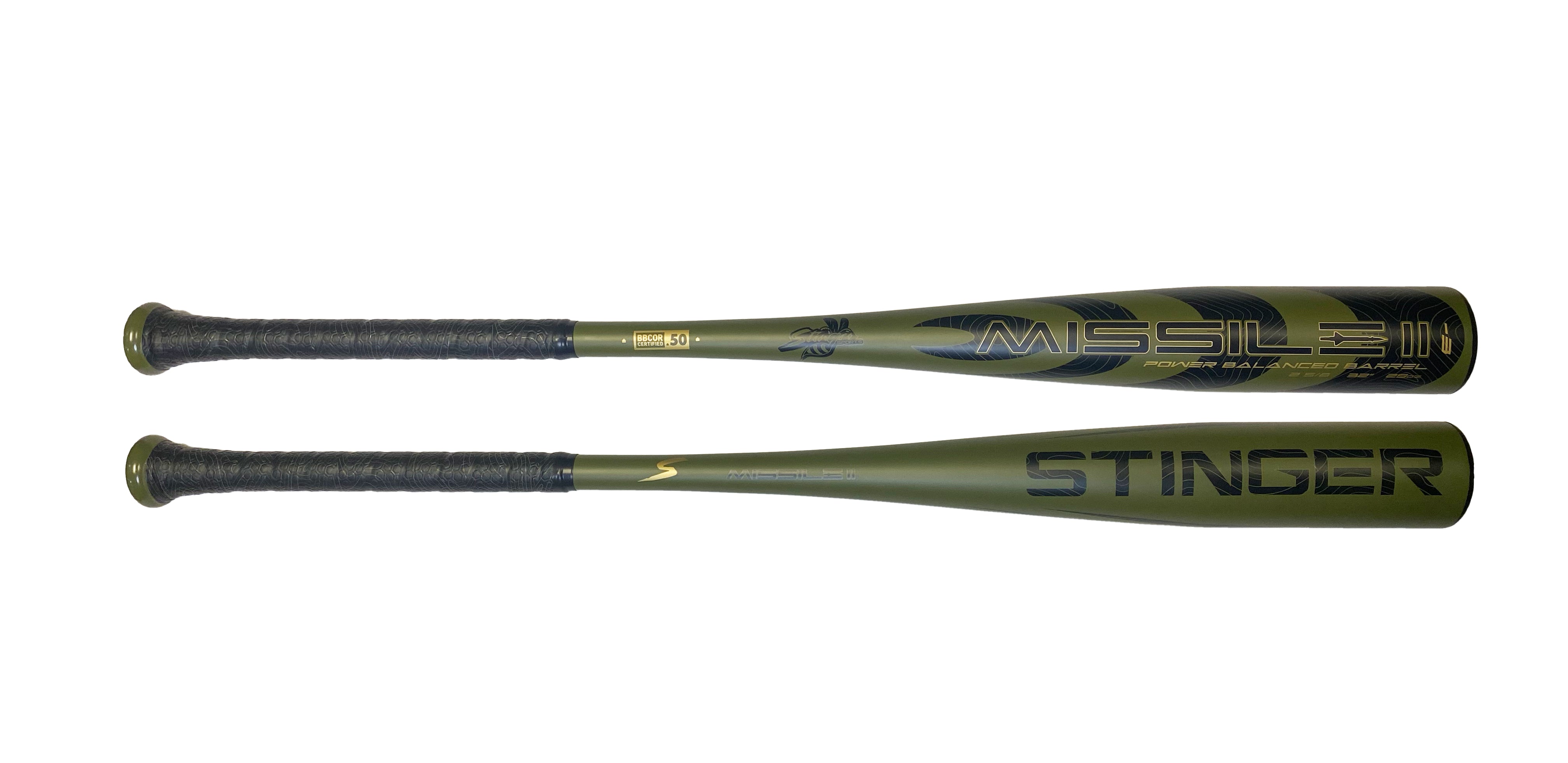 Missile 2 Aluminum BBCOR Certified -3 Baseball Bat – Stinger Sports