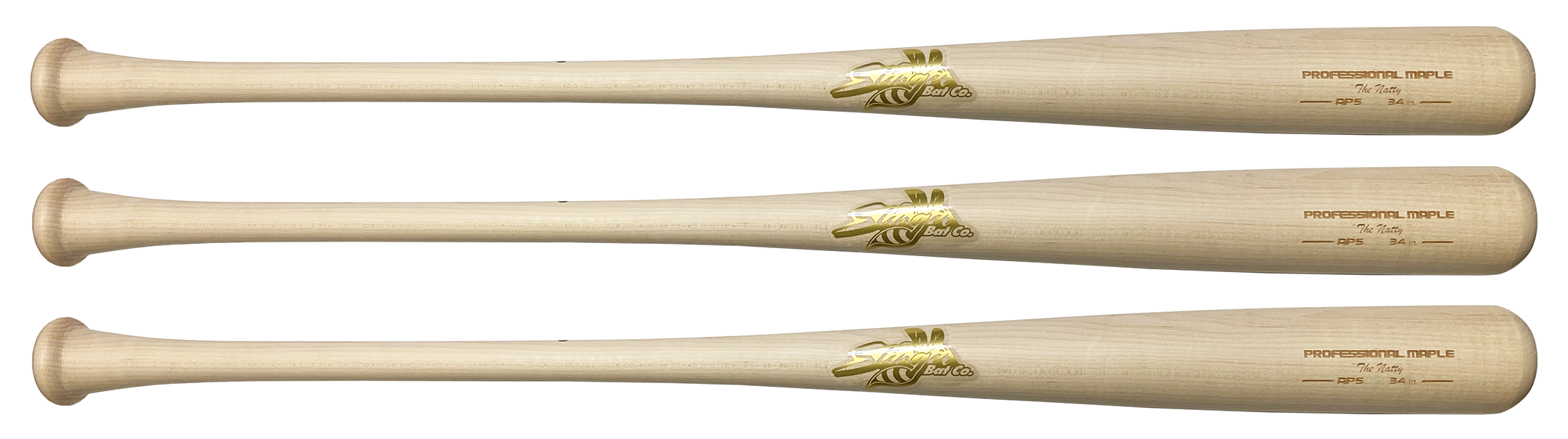 Pro Grade Natural Finish Wood Bat – Stinger Sports